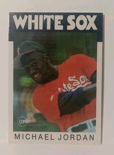 1990 Topps Michael Jordan Chicago White Sox Promo Card | eBay