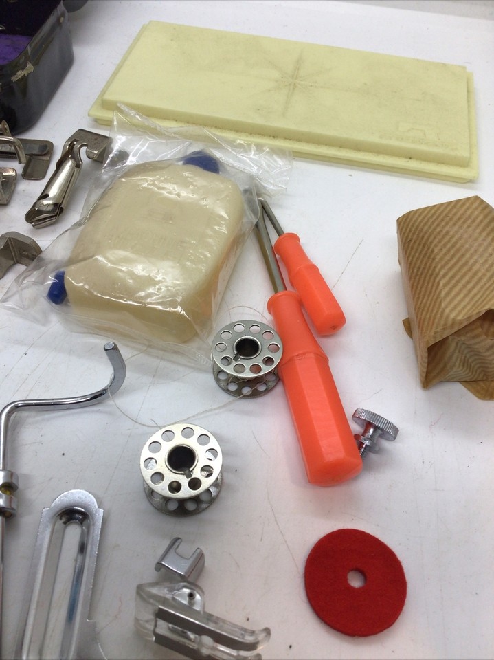 SINGER - Vintage SEWING MACHINE parts attachments accessories lot | eBay
