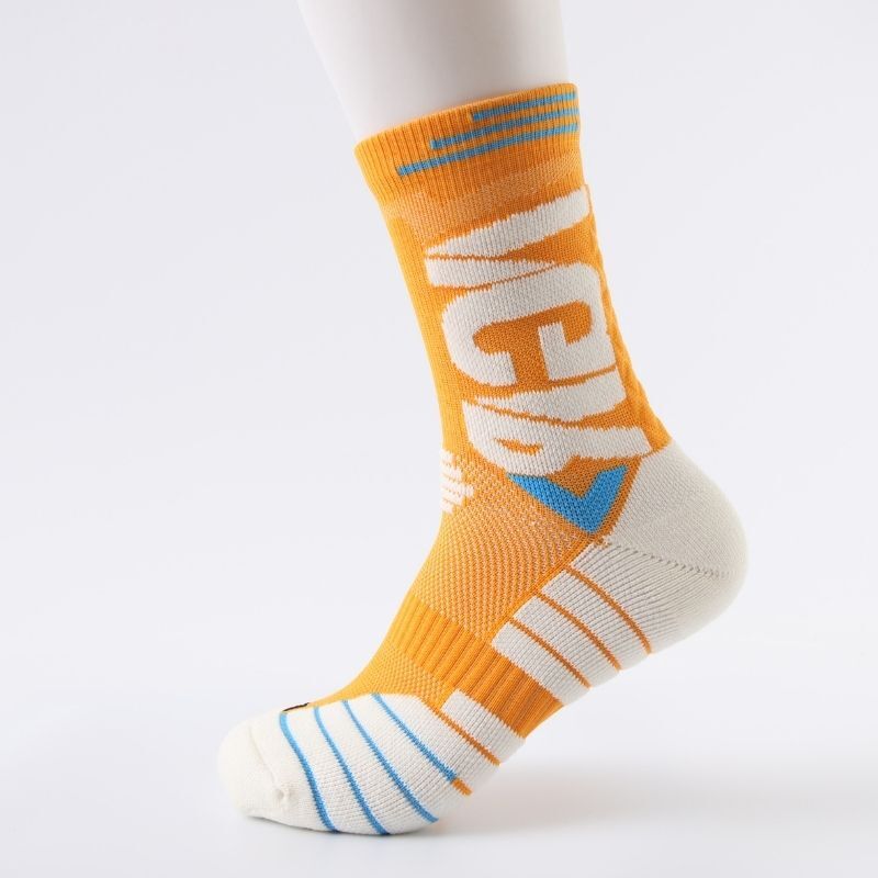 3 Pairs Professional Sports Socks Sweat Absorbing Thick Basketball ...