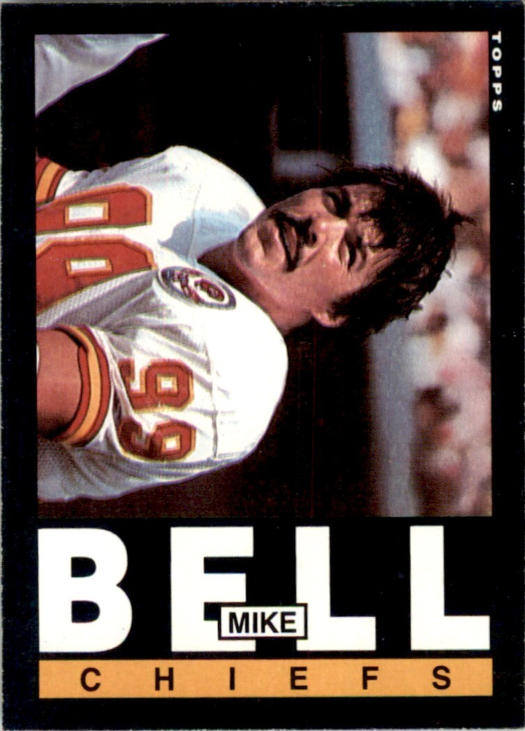 1985 TOPPS MIKE BELL KANSAS CITY CHIEFS #271 | eBay
