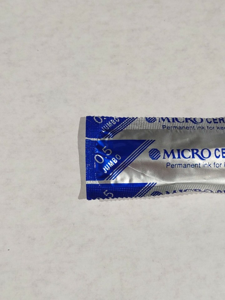 Micro Ceramic Roller Pen Refill 0.5mm Jumbo Blue Ink #92002 | eBay