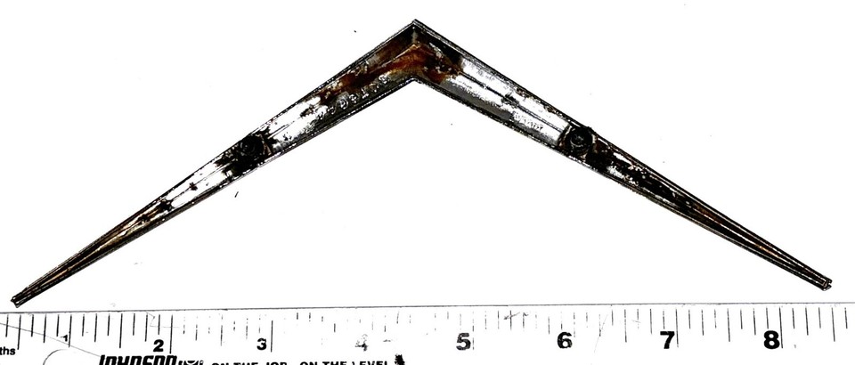 77-79 Cadillac Deville & Fleetwood Rear Trunk Vee V Badge Emblem ...