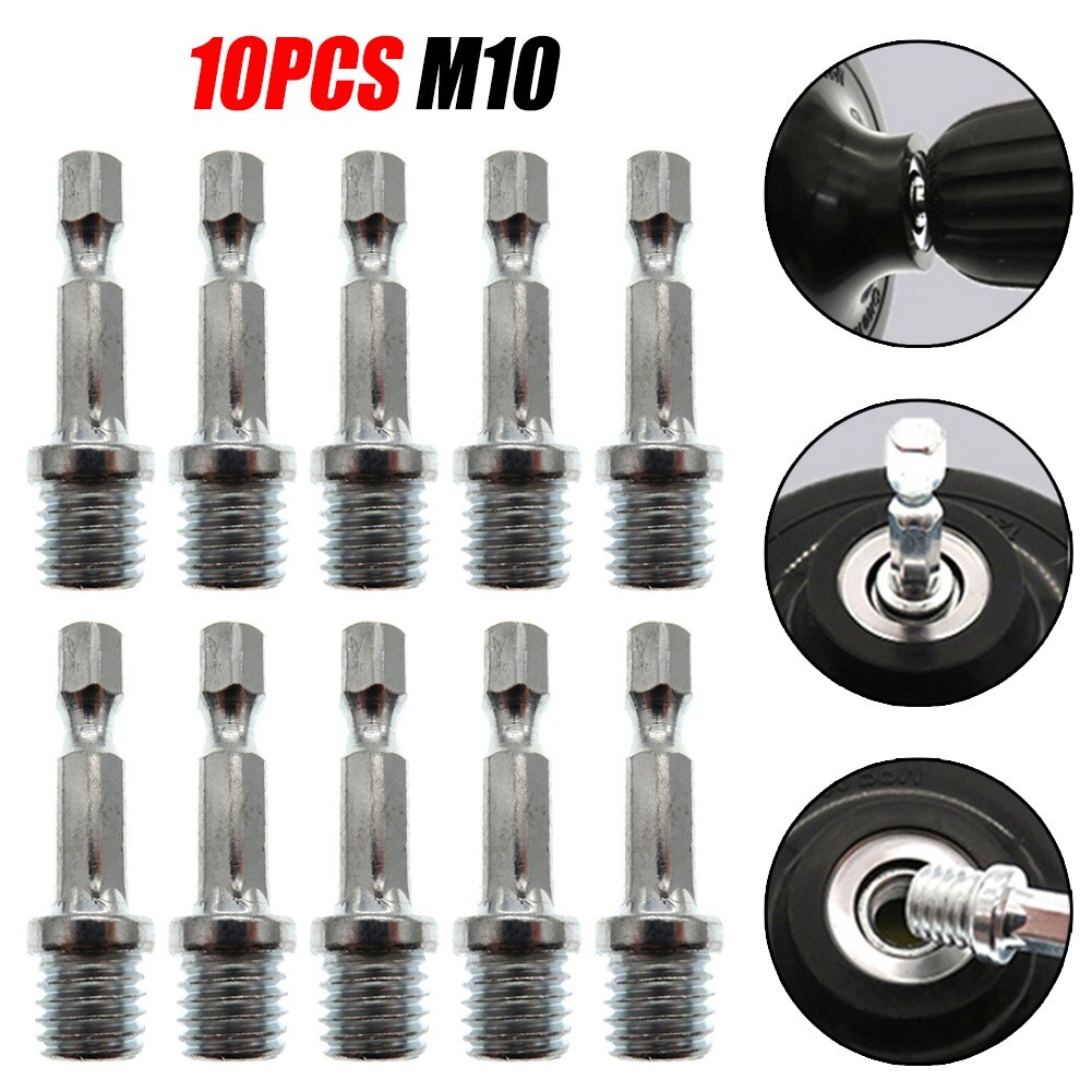 Robust Metal Shank Extension Rod for Sanding Pads M10 Polishing Disc ...