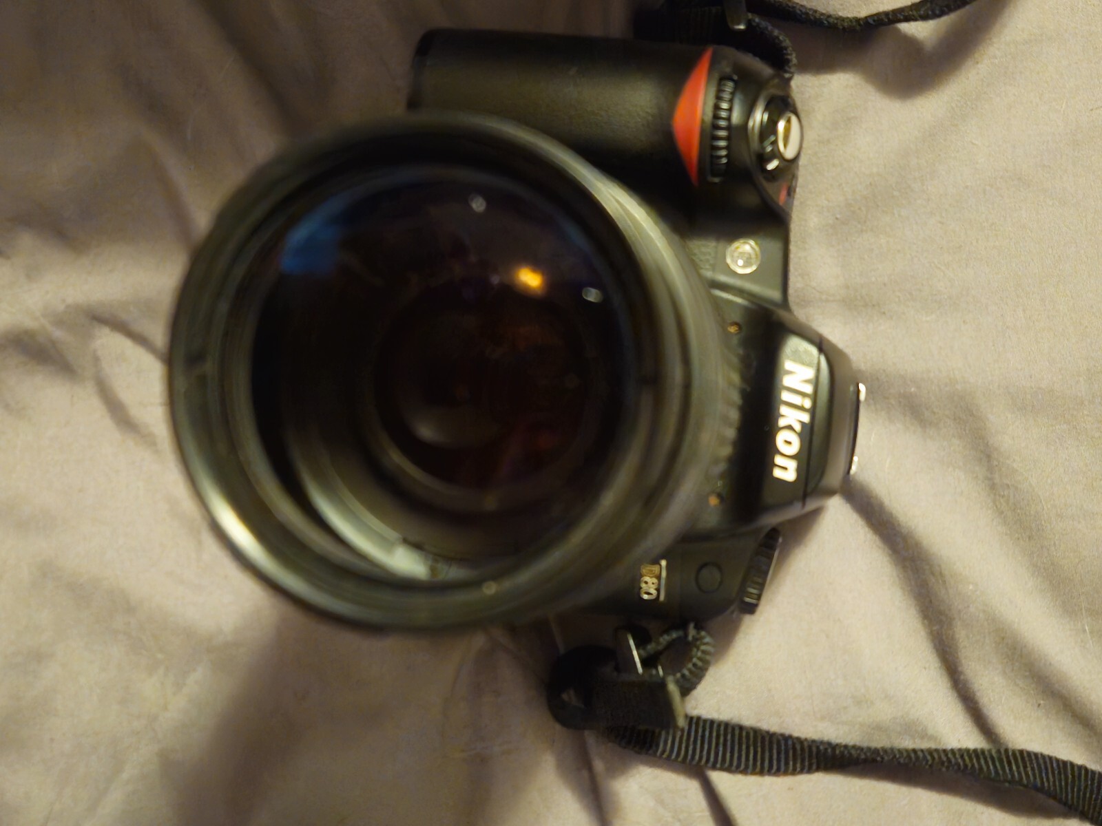 Nikon D D80 10.2MP Digital SLR Camera - Black (Kit w/ 18-135mm Lens ...