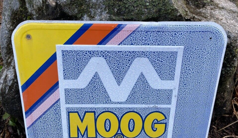 Vintage MOOG Chassis Parts Problem Solver Auto Sign 18" x 18" | eBay