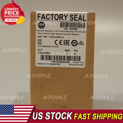 New Sealed AB 1794-VHSC Flex I/O Very High Speed Counter Mod | eBay
