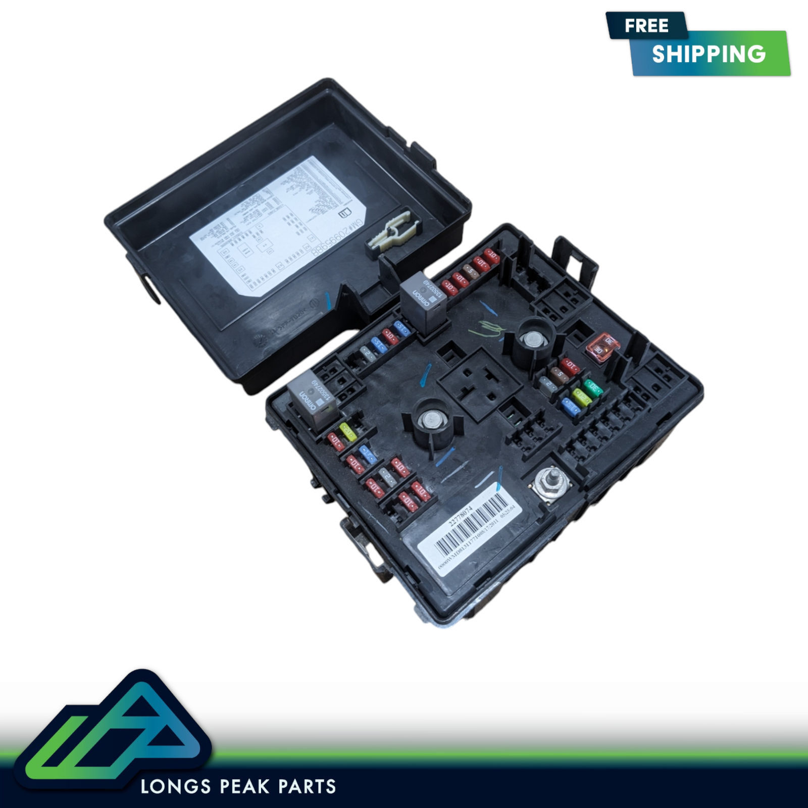 2013 Chevrolet Express Van 1500 3500 Interior Under Seat Fuse Box Relay ...