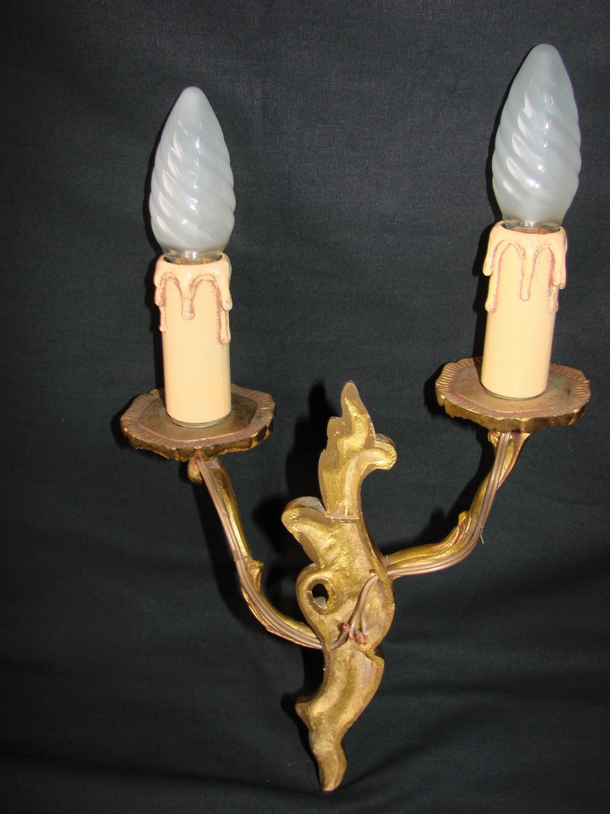 Antique Bracket Wall Candle Style Louis XV Bronze (No ° 4) | eBay