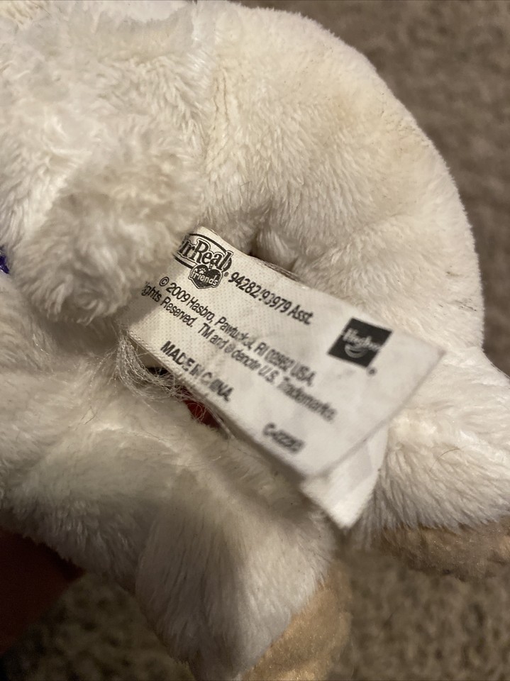 2010 Fur Real Friends Newborn Bulldog Puppy Tan Cream Baby WORKS 8" HTF ...