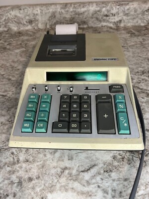 Vintage Swintec 112PD Printer, calculator Tested and Works!!! See ...