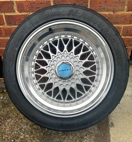 17'' LENSO BSX Alloy Wheels with Nankang tyres (Selling as a pair) | eBay