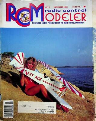 Radio Control Modeler RCM Magazine November 1983 Cunningham's Lazy Ace ...