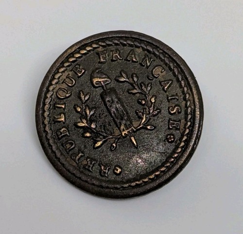 French Revolution-Napoleonic War of 1812 Coat Button Republique ...