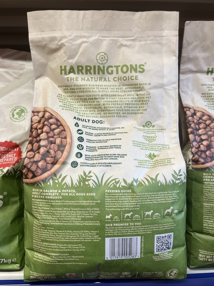 Harrington Adult Rich In Salmon & Potato | eBay UK