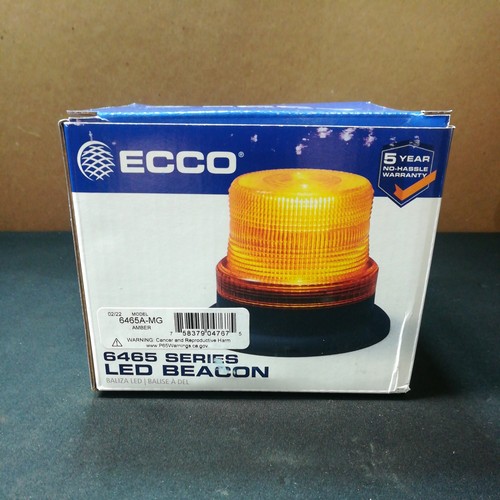 ECCO 6465a-mg Beacon Light Amber Flashing for sale online | eBay