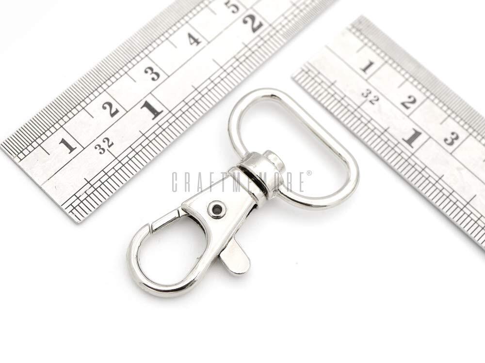 Swivel Lobster Claw Clasps Trigger Snap Hooks 5/8 Inch 3/4 Inch 10 Pack ...