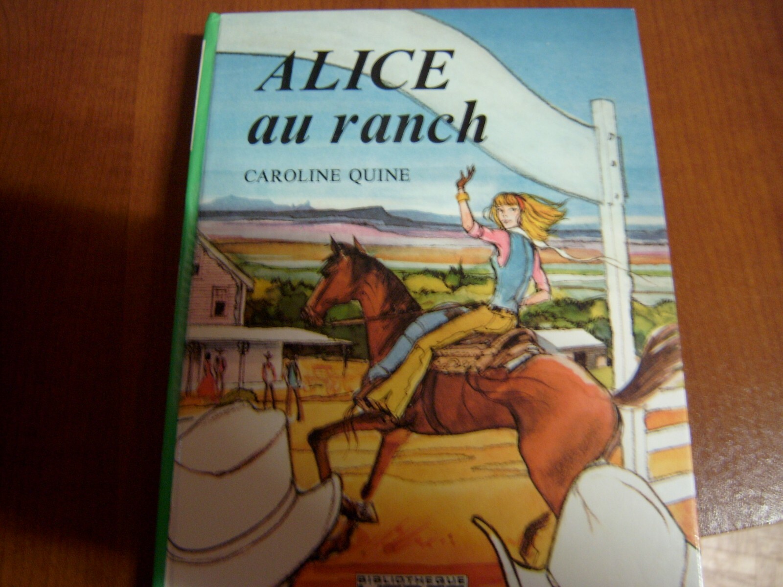 🌺🌺 LOT de 7 livres "série Alice" biblio verte caroline quine🌺 | eBay