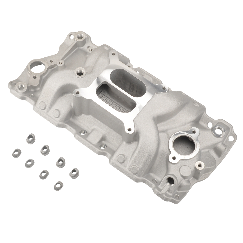 Intake Manifold For Small Block Chevy SBC 305 327 350 400 57-86 Dual ...