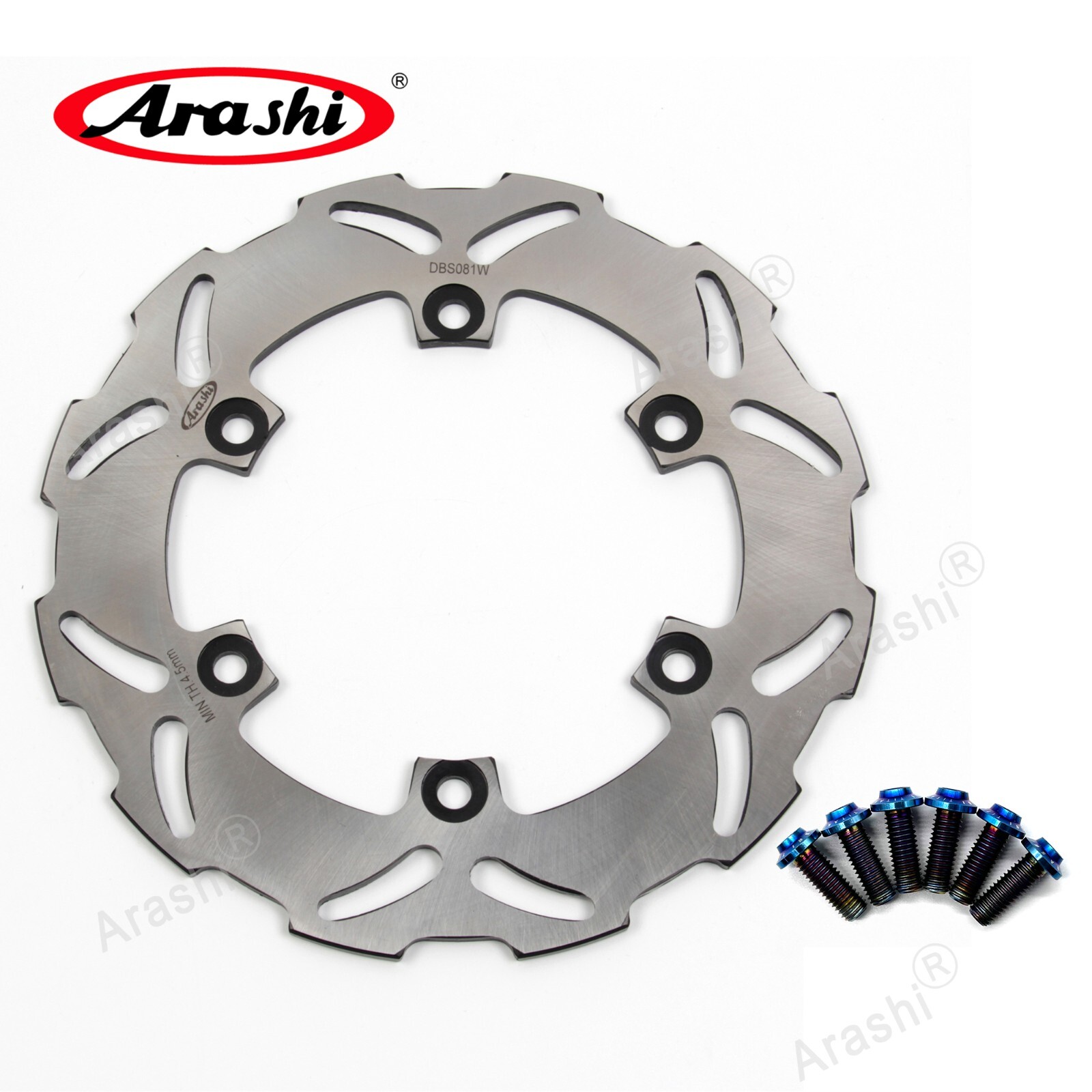 Rear Brake Disc Rotor and Mounting Bolts For YAMAHA YZF R1 2002 2003 ...