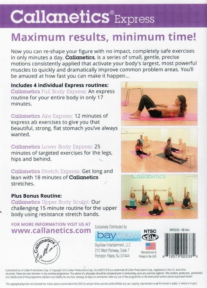 Callanetics Workouts | EOUA Blog