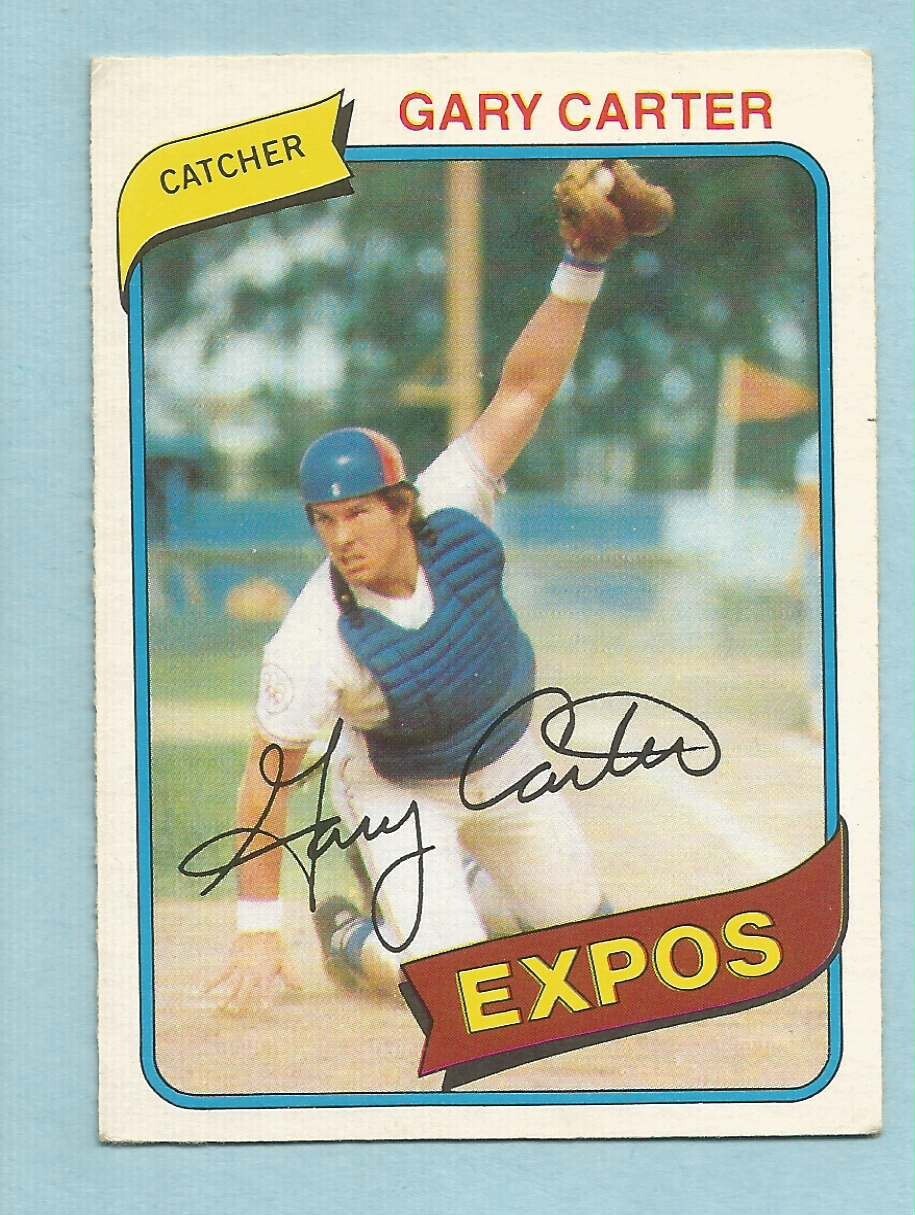 1980 OPC O-Pee-Chee Baseball Gary Carter #37 Montreal Expos EX/MT | eBay