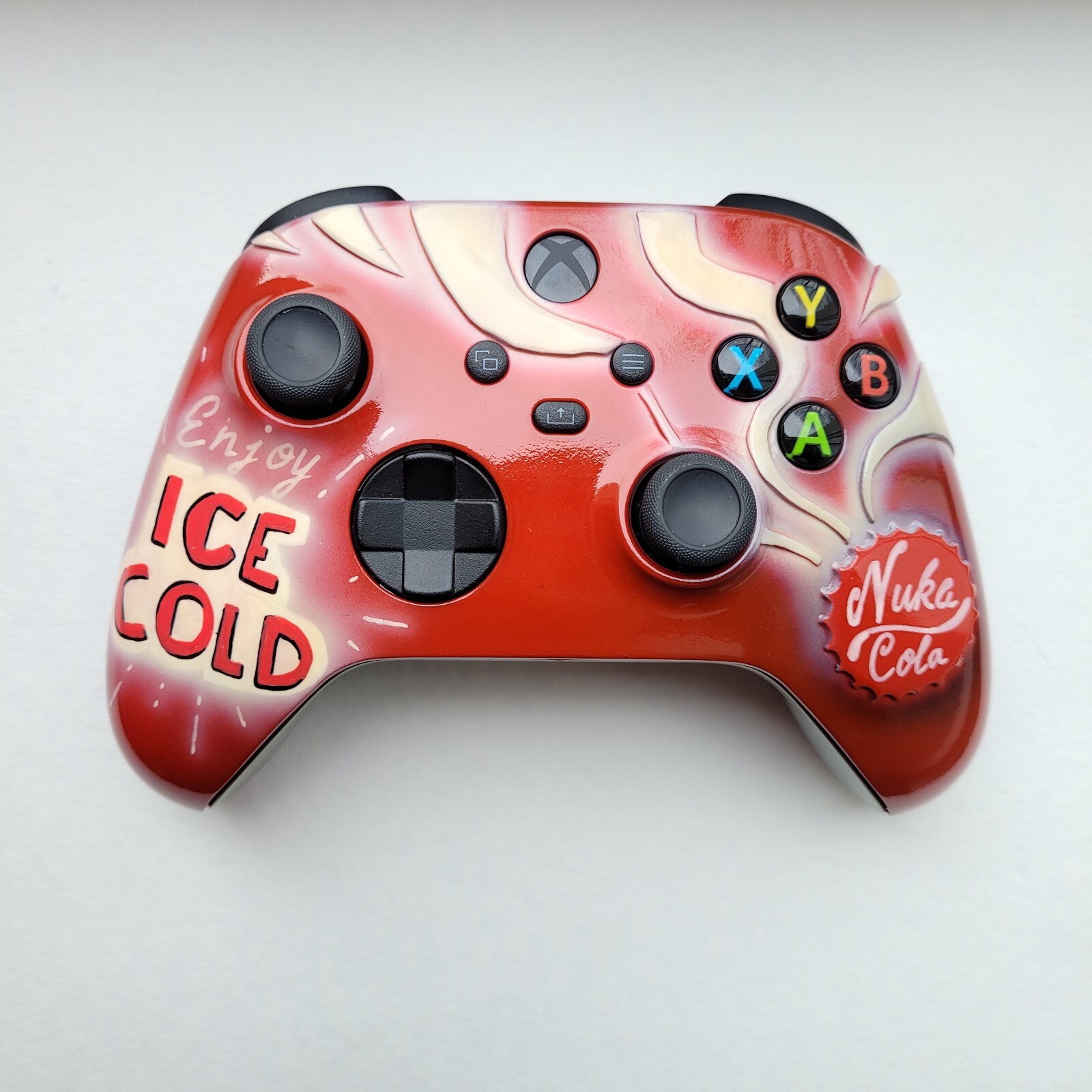 Custom Fallout Nuka Cola inspired faceplate. New or rust resign | eBay