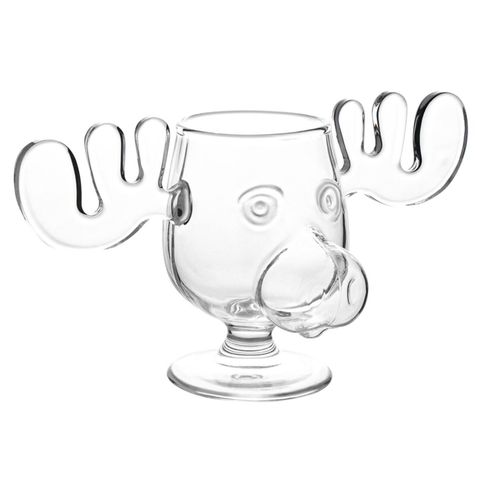 National Lampoons Christmas Vacation Sculpted Glass Moose Mug Special ...