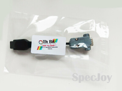 SpecJoy Zx Spectrum +2 +2a +2b +3 Grey/ Black Atari Joystick Converter ...