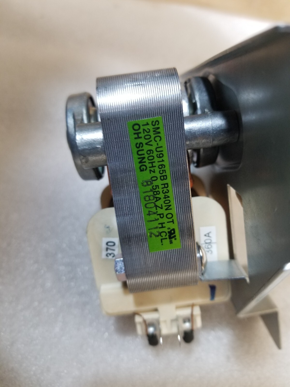 DE31-00032C / SMC-U9165B OEM Samsung Stove Microwave combo Fan Motor ...