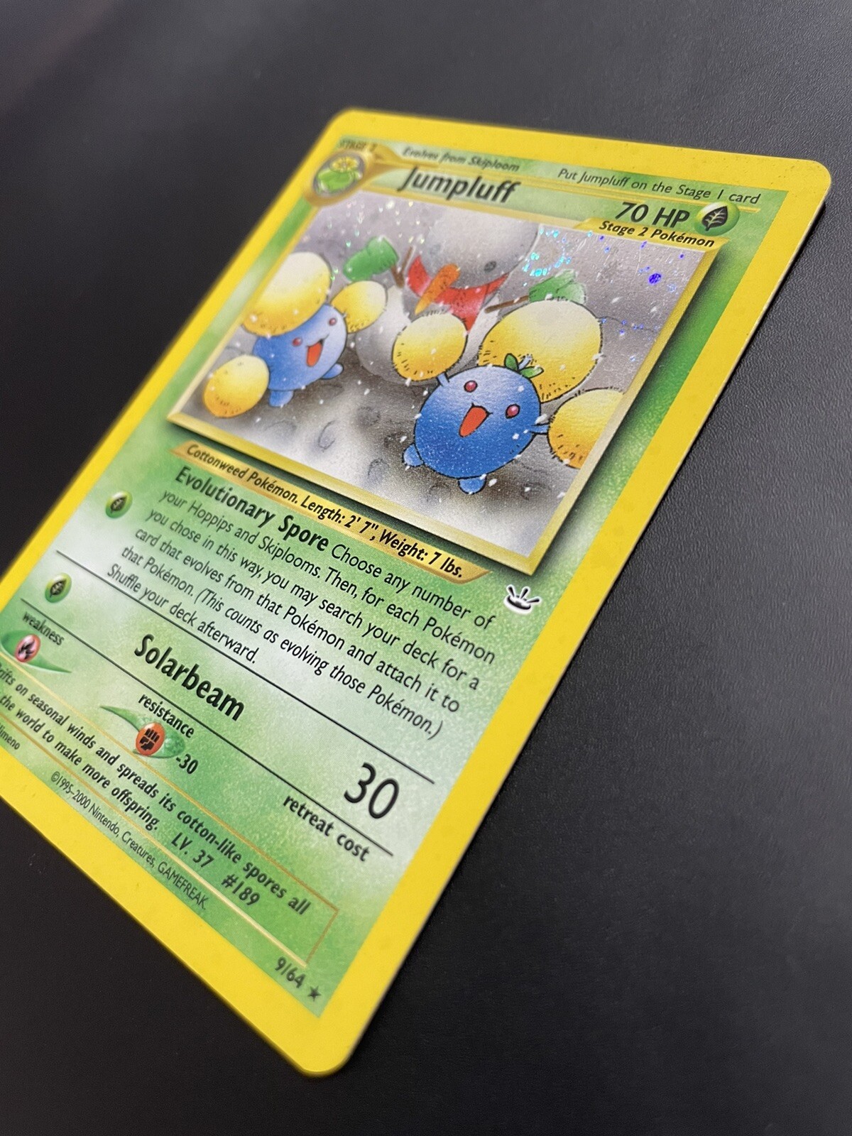CARTA POKEMON JUMPLUFF HOLO NEO REVELATION no Charizard | eBay