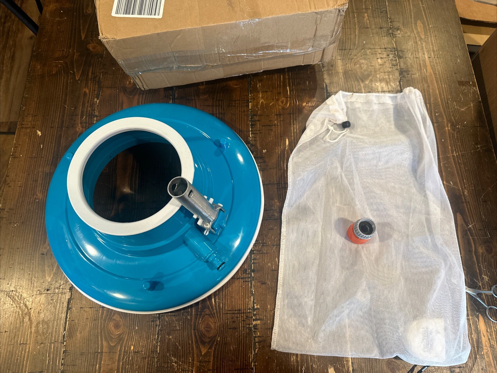 Swimming Pool Leaf Terminator Vacuum, 15" Cleaner, 1 Debris Eater Bags ...