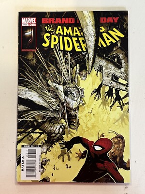 Amazing Spider-Man #557 Marvel 2008 Brand New Day Dan Slott Peter ...