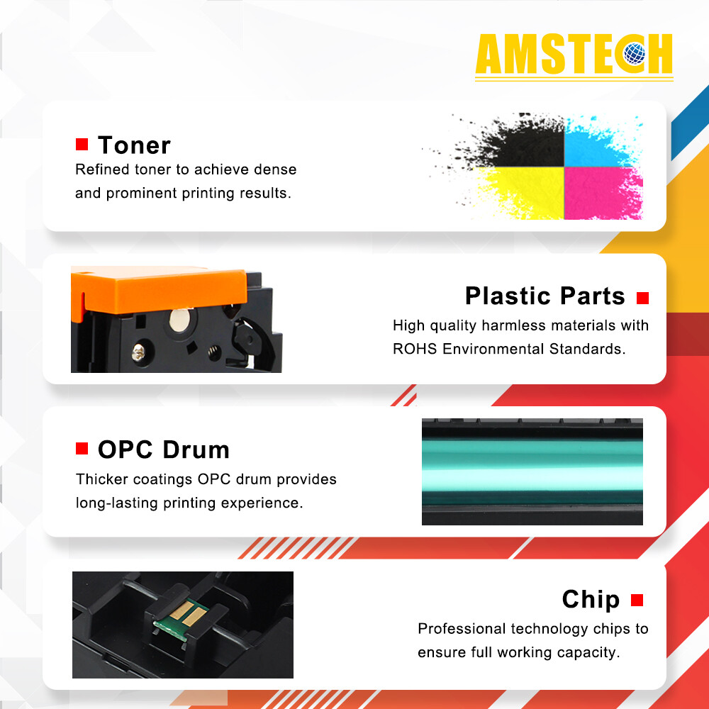 Lot Toner Fits For HP 207A 207X LaserJet Pro M283fdw M283fdn M255dw ...