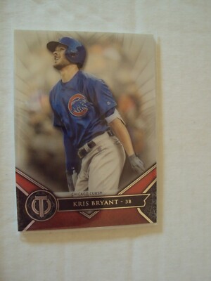 2017 TOPPS TRIBUTE KRIS BRYANT BASE CARD #40 | eBay