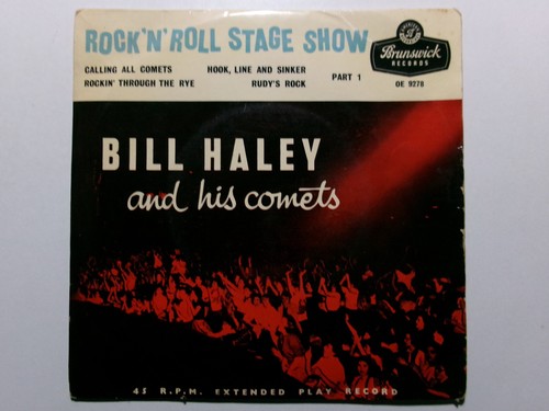 BILL HALEY & HIS COMETS ROCK N ROLL STAGE SHOW PART 1 EP OE 9278 ROCK N ...