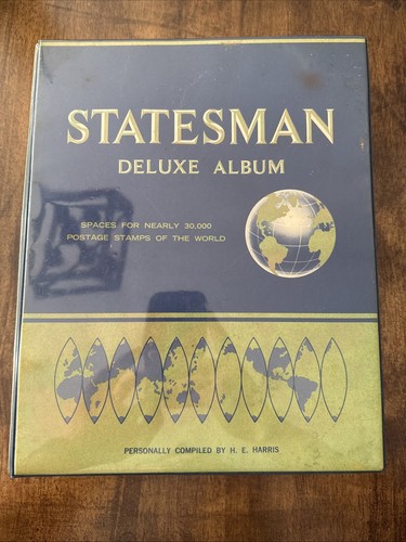 Postage Stamp Collection - Statesman Deluxe Album | eBay
