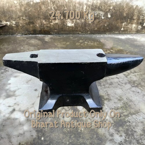 Antique Black Heavy Iron Anvil Blacksmith Tool Making Collectible | eBay