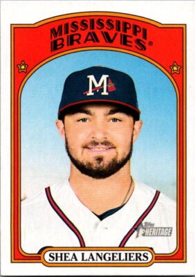 2021 Topps Heritage Minors #25 Shea Langeliers | eBay