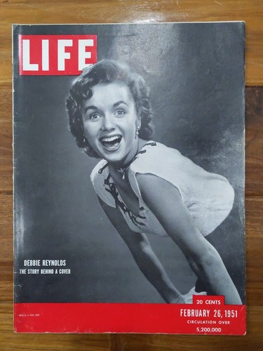 Life Feb 26, 1951 Jon Whitcomb art, Debbie Reynolds, Janet Leigh ...