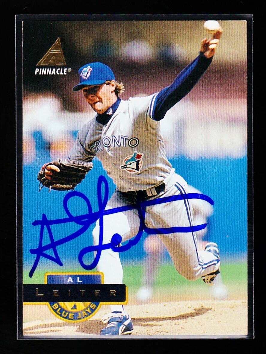 1994 Pinnacle Al Leiter Signed Autograph #334 Baseball Card | eBay