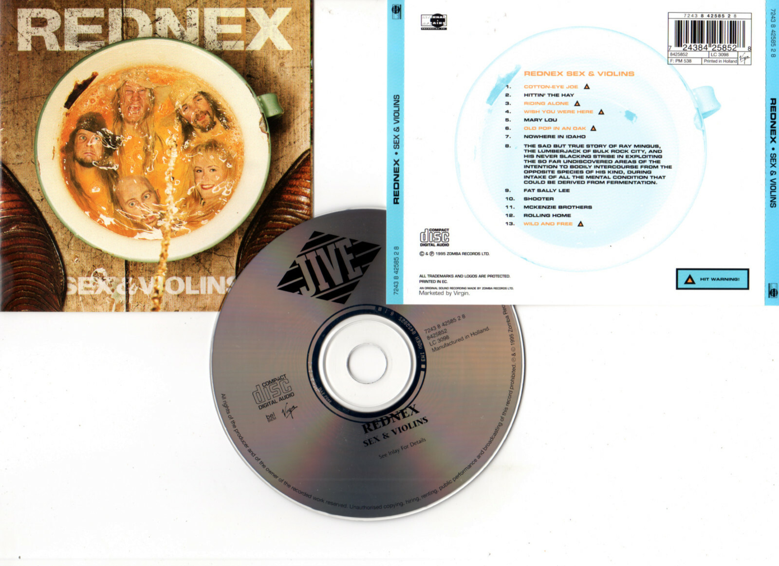 REDNEX "Sex & Violins" (CD) 1995 | eBay