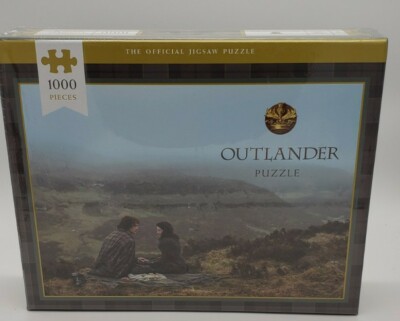 Outlander Jigsaw Puzzle, Claire and Jamie On Hilltop, 1000 Pieces 20" x ...