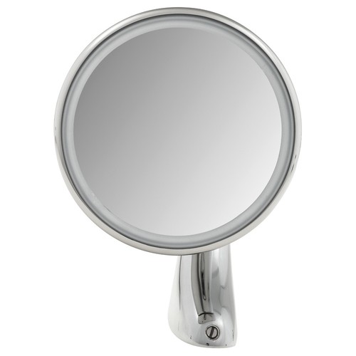 Classic Mini Door mirror RH - Flat 3.5" Chrome bullet racing style ...