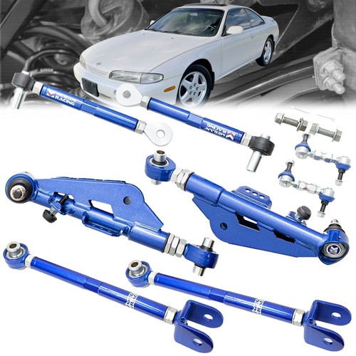 Megan Front Lower & Rear Lower Control Arm For 95-02 Nissan 240SX S14 ...