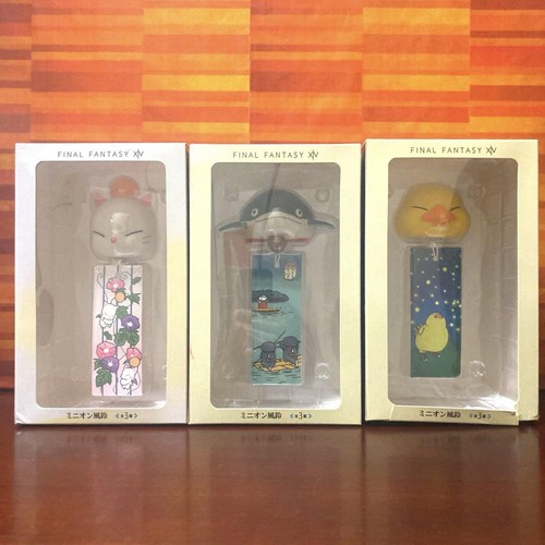 FINAL FANTASY XIV FF14 Online Wind chimes 3p set Square Enix Japan w ...