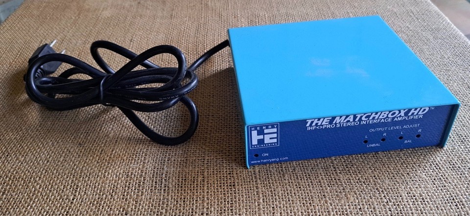 HENRY ENGINEERING MATCHBOX HD IHF Pro Stereo Interface Amplifier/Gain ...