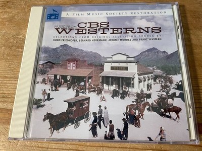 MUSIC FROM CBS WESTERNS (Jerome Moross, Bernard Herrmann) OOP FMS TV ...