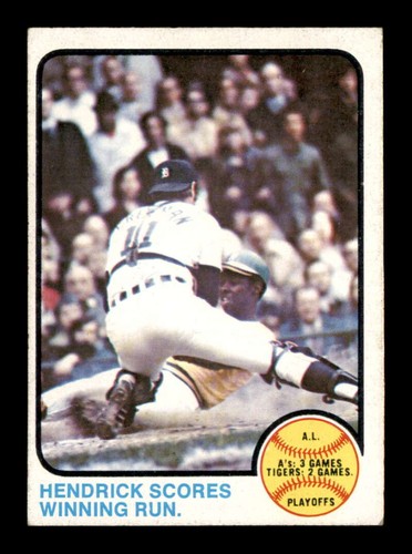 1973 Topps #201 AL Playoffs EX+ X3297800 | eBay