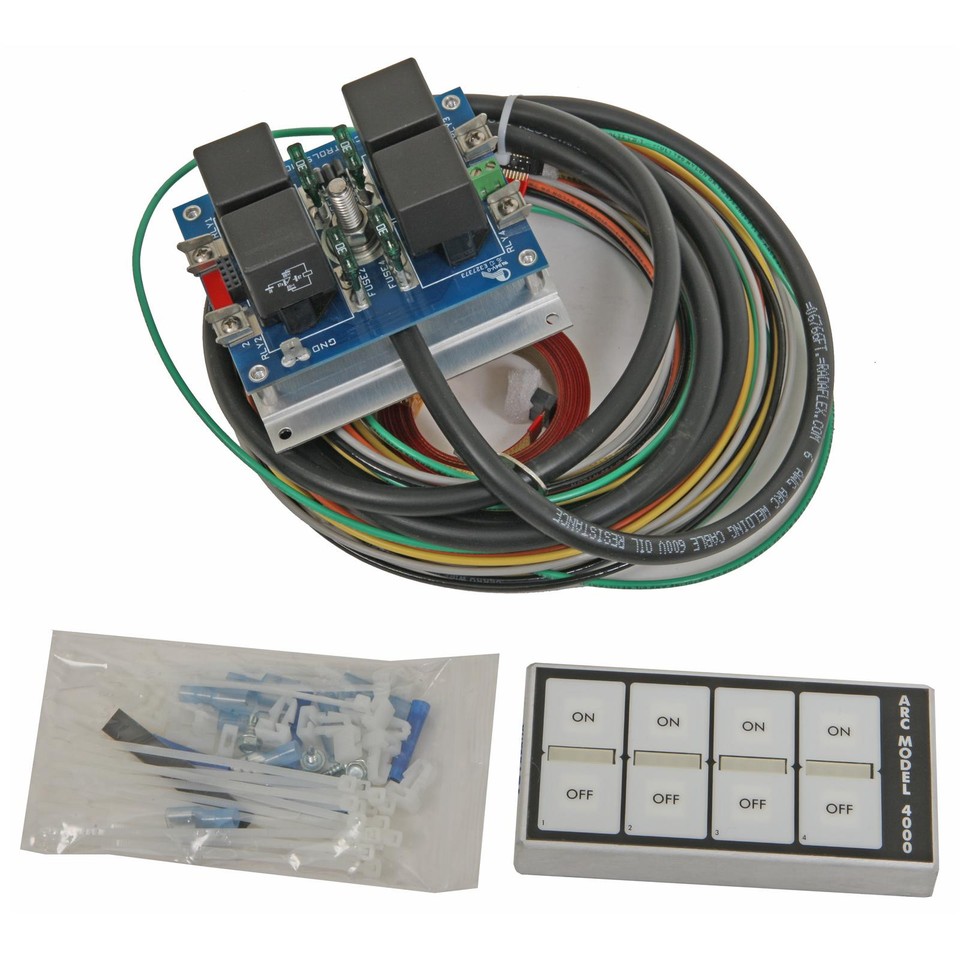 ARC 4000D Flat Touch Switch Panel 4.875" x 2.375", 4 Switches | eBay