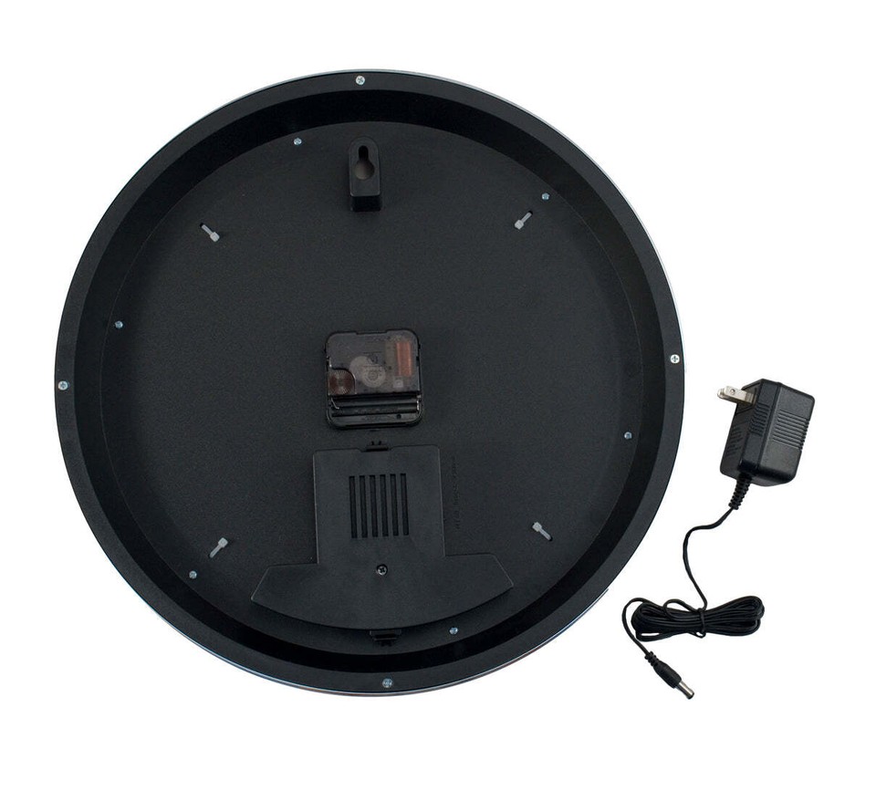 Volkswagen VW White & Blue Neon Light Up Garage Man Cave Wall Clock | eBay